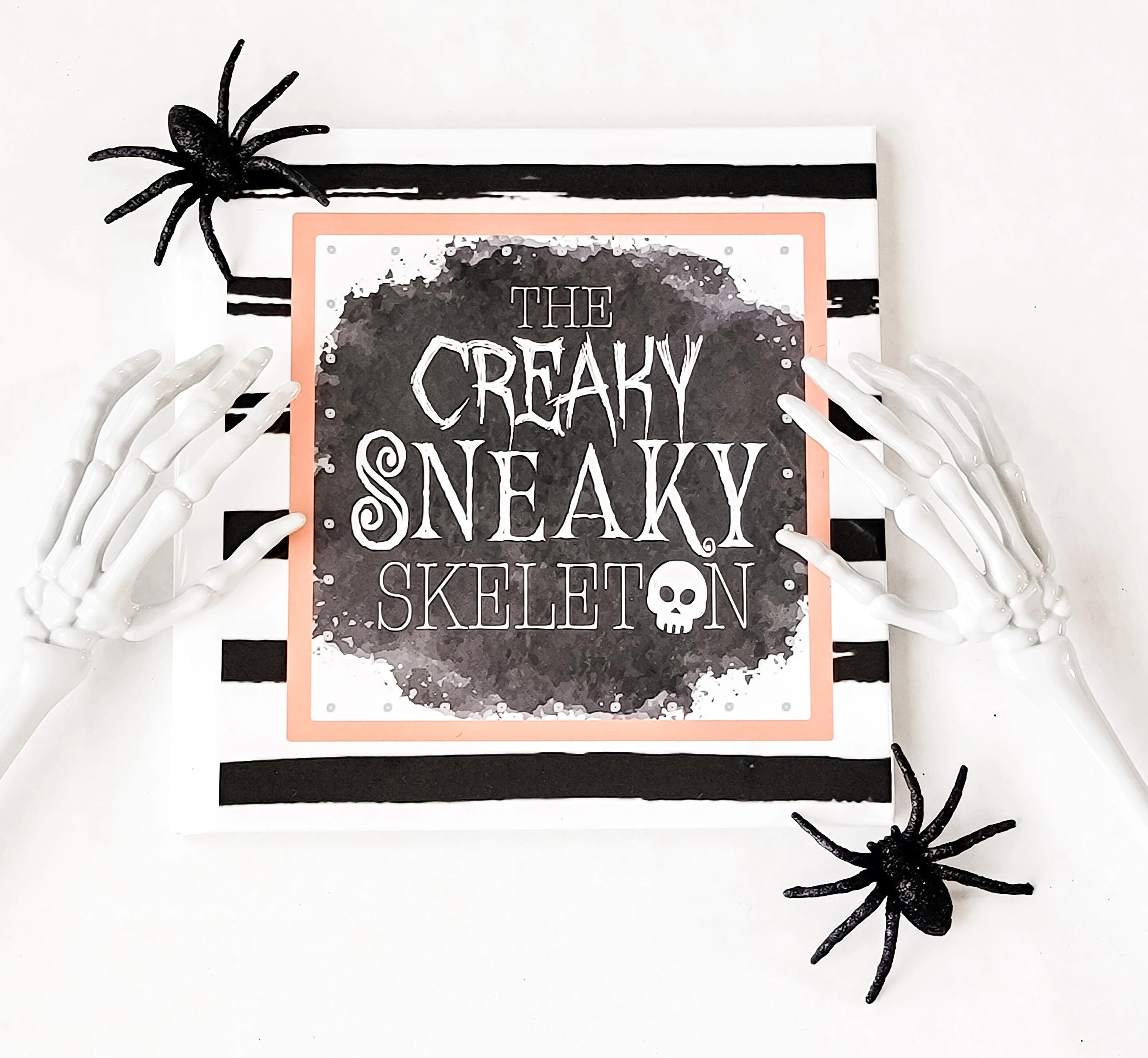 The Creaky Sneaky Skeleton - Original 13 Day Kit – The Holiday Mommas